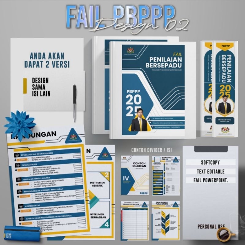 CIKGUGRAFIK PREMIUM SOFTCOPY Fail PBPPP (Cover dan Divider) | Shopee ...