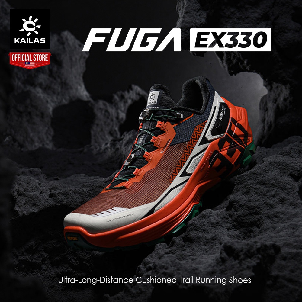KAILAS FUGA EX 330 Ultra-Long-Distance Cushioned Trail Running Hiking ...
