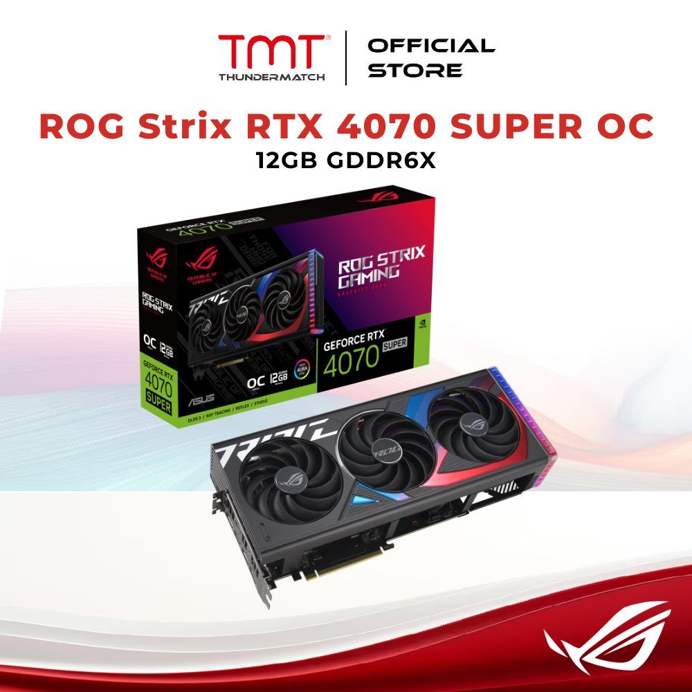 ASUS ROG Strix GeForce RTX 4070 SUPER OC | Shopee Malaysia