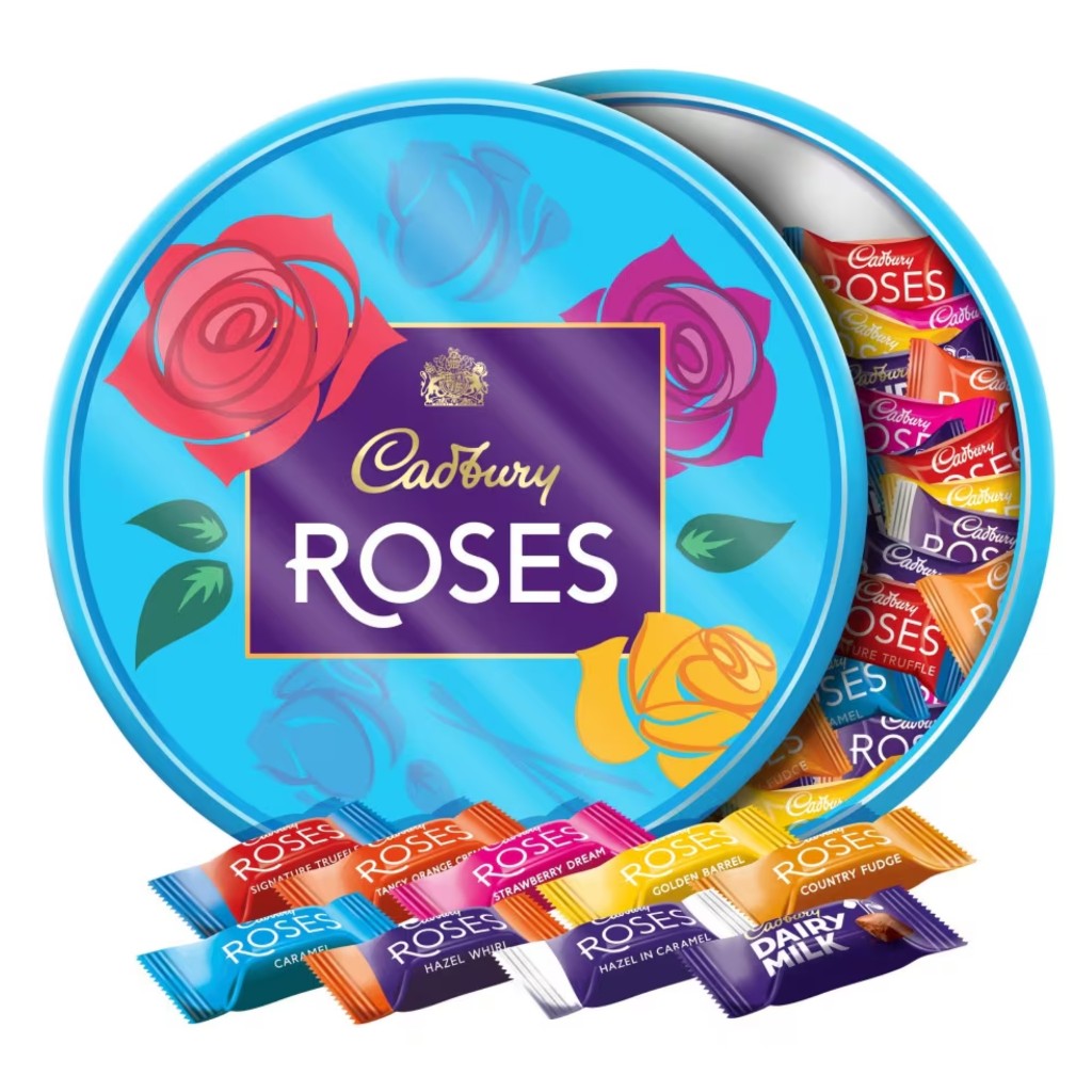 Cadbury Roses Chocolate Tub, Assorted Chocolates, 550g | Shopee Malaysia