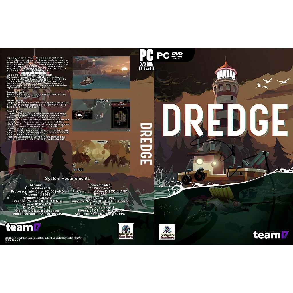 (PC DVD) DREDGE - Complete Edition | Shopee Malaysia