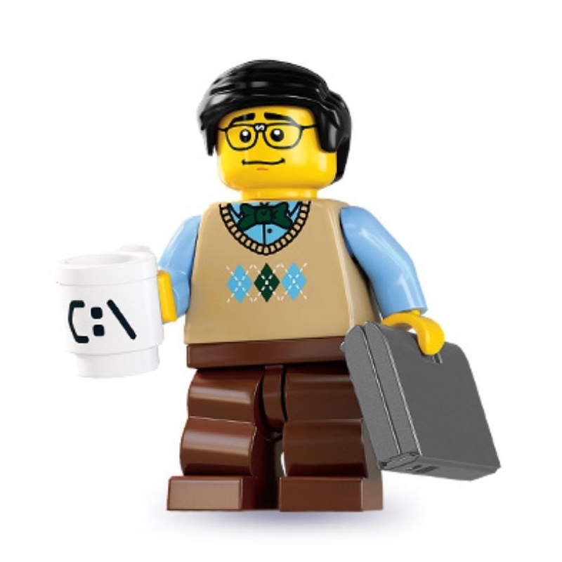 ~ FB ~ Lego Collectable Minifigures Series 7 Computer Programmer 8831 ...