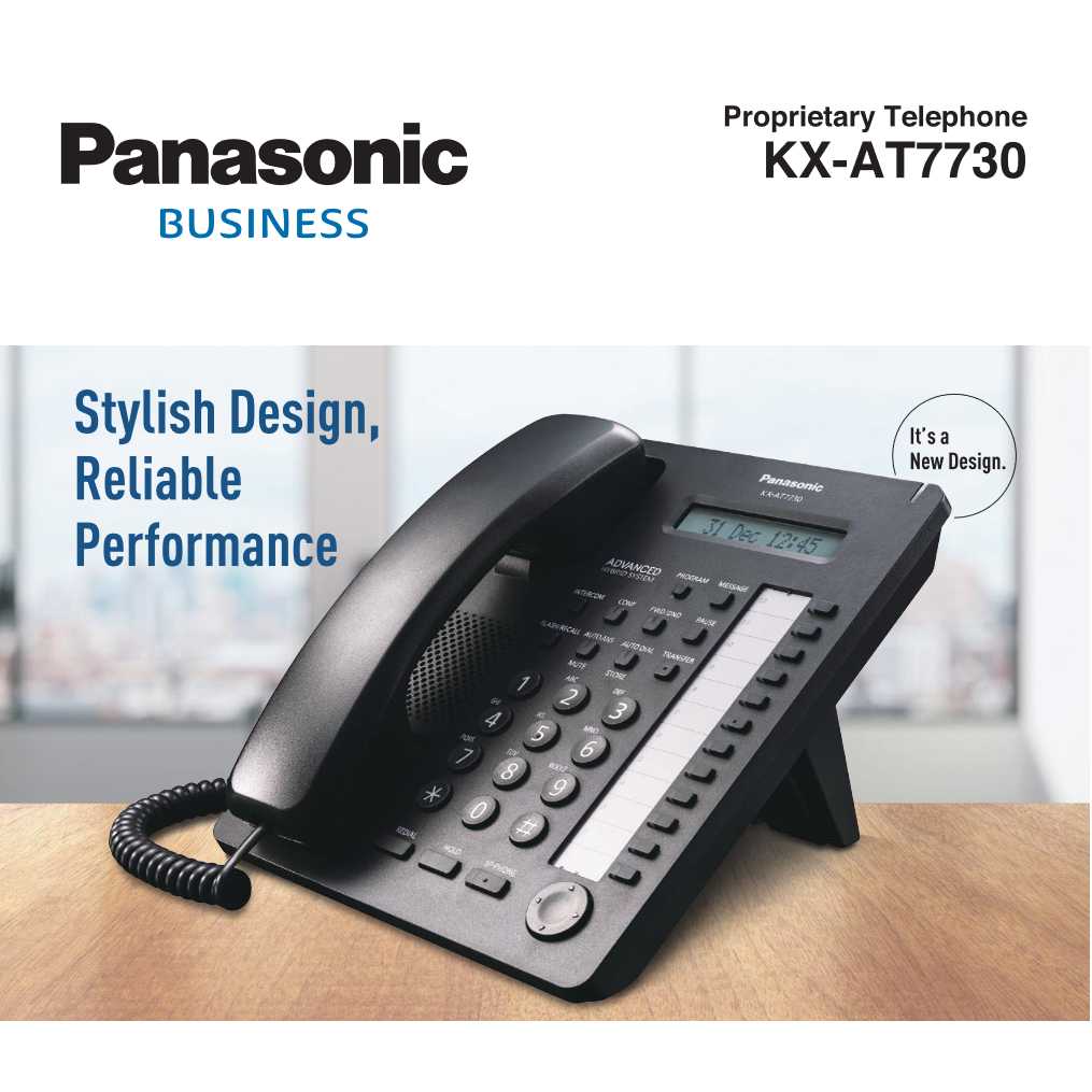Panasonic KX-AT7730 Black | Shopee Malaysia