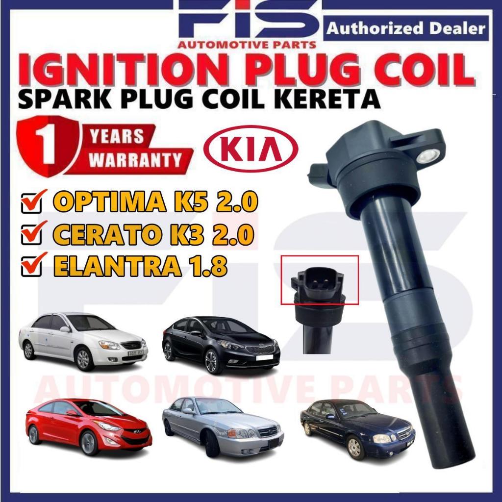 FIS Car Ignition Coil Plug Kia Optima K5 Cerato K3 2.0 Hyundai Elantra ...