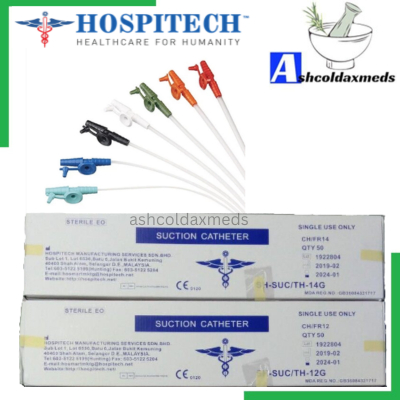 Hospitech SUCTION CATHETER WITH CONTROL CONNECTOR 1pcs | Shopee Malaysia