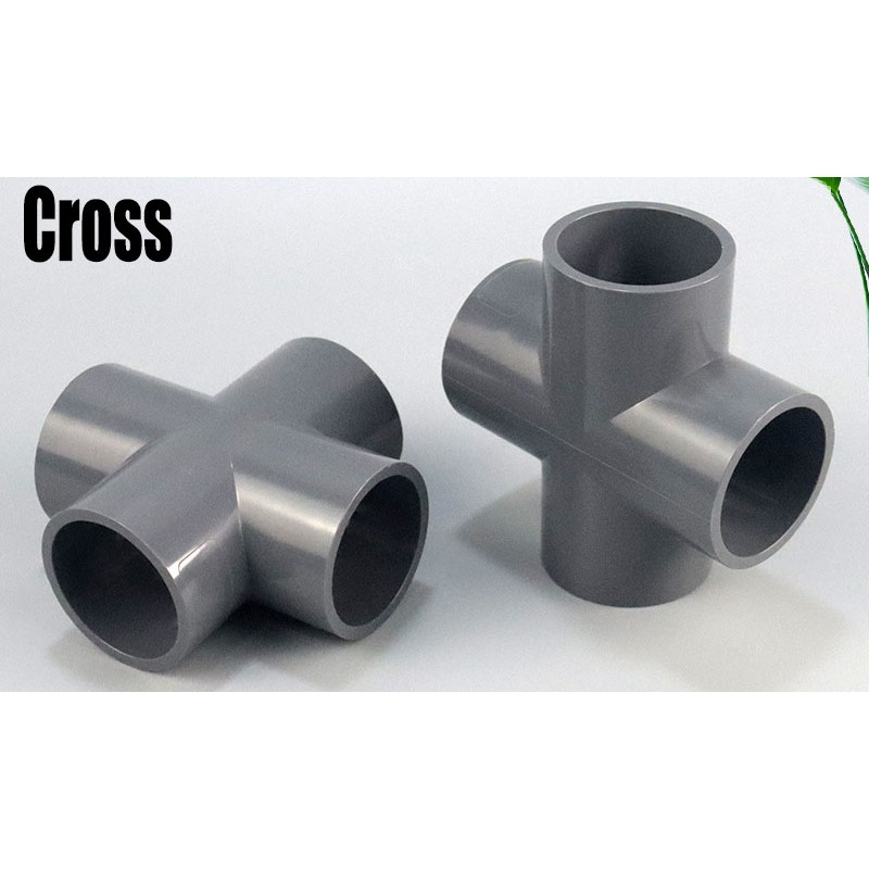 [3 4 5 6Way Elbow]PVC Pipe Fitting Grey/Pvc Pipe Joint Connector Penyambung Paip DIY/PVC Paip ...