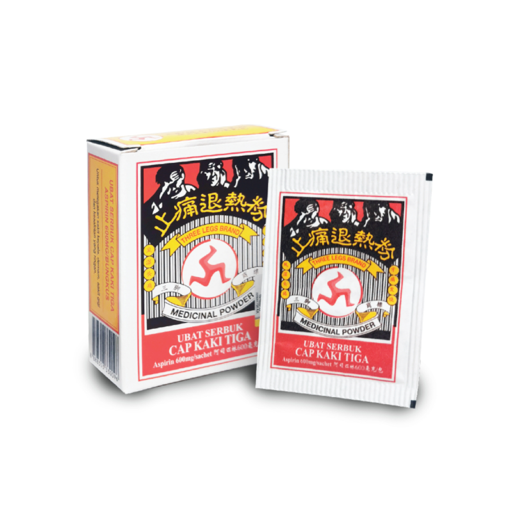 3 LEGS MEDICINAL POWDER (12'S) | Shopee Malaysia