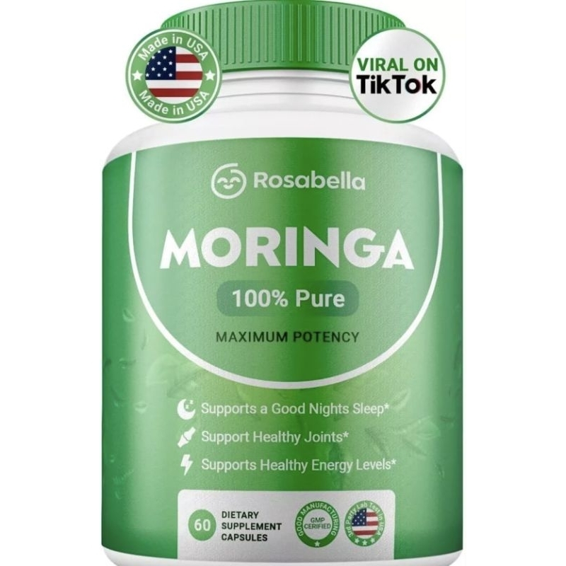 🎀Ready stock🎀Rosabella Moringa 100% pure 60 caps | Shopee Malaysia