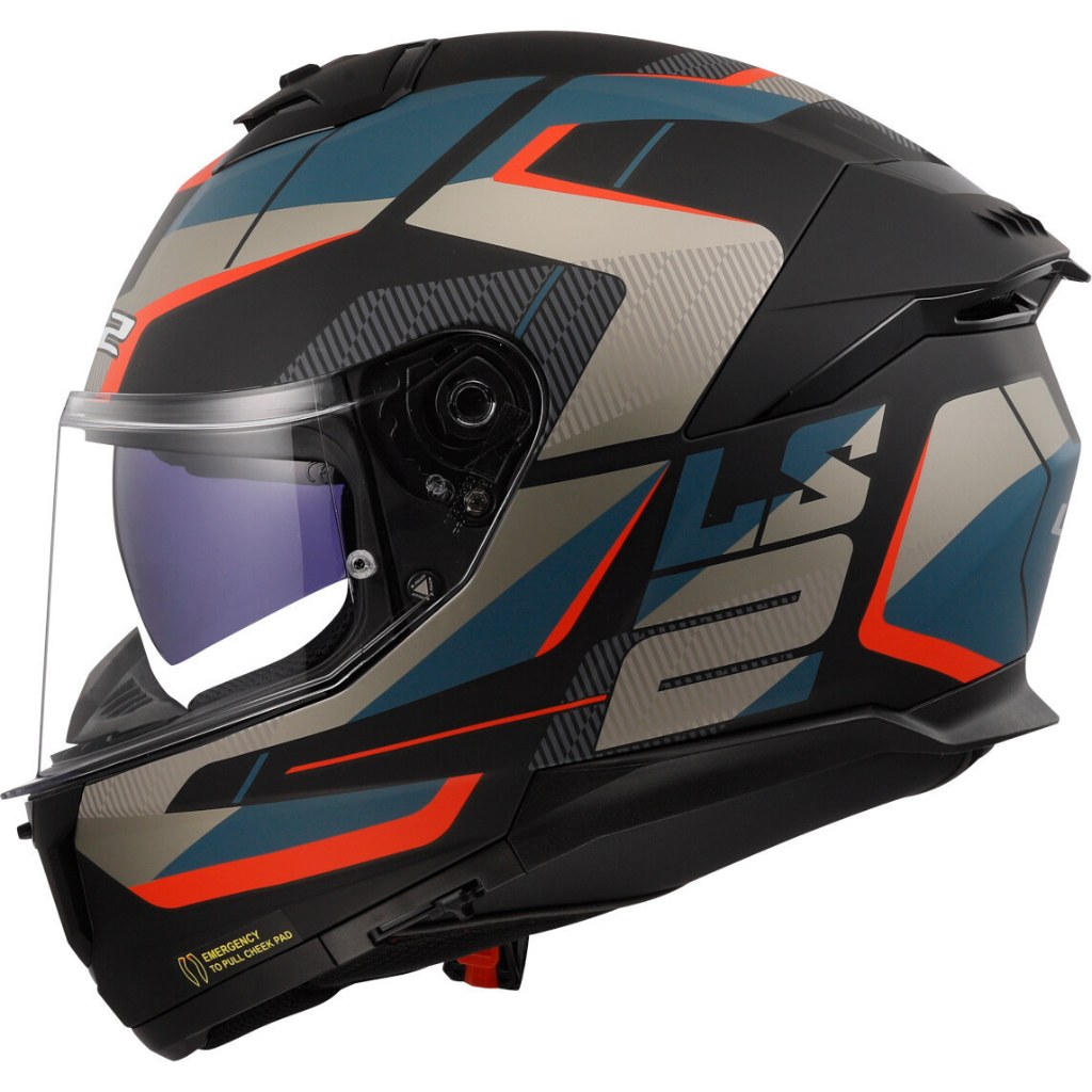 LS2 FF808 NEW STREAM II FULL FACE HELMET | Shopee Malaysia