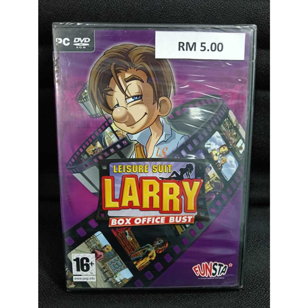 PC Game Leisure Suit Larry Box Office Bust Disc (CD Game) | Shopee Malaysia