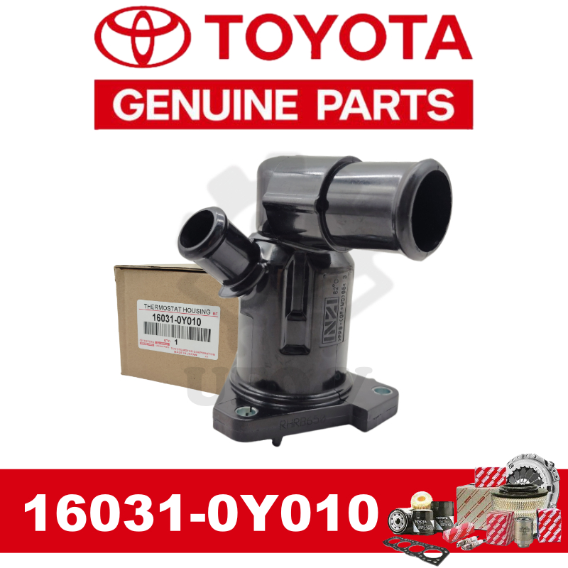 16031-0Y010 Thermostat with Housing 82°C / 88°C for Toyota Vios NCP150 ...