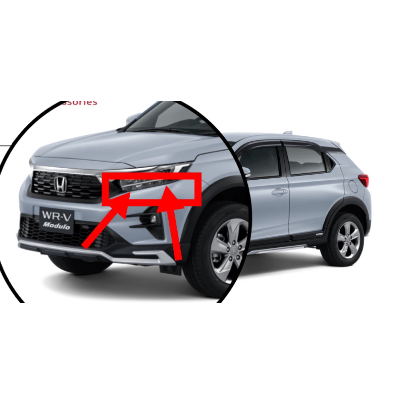 ORIGINAL HONDA WRV WR-V DG4 3K6 FRONT BUMPER HEADLAMP BRACKET LAMPU ...