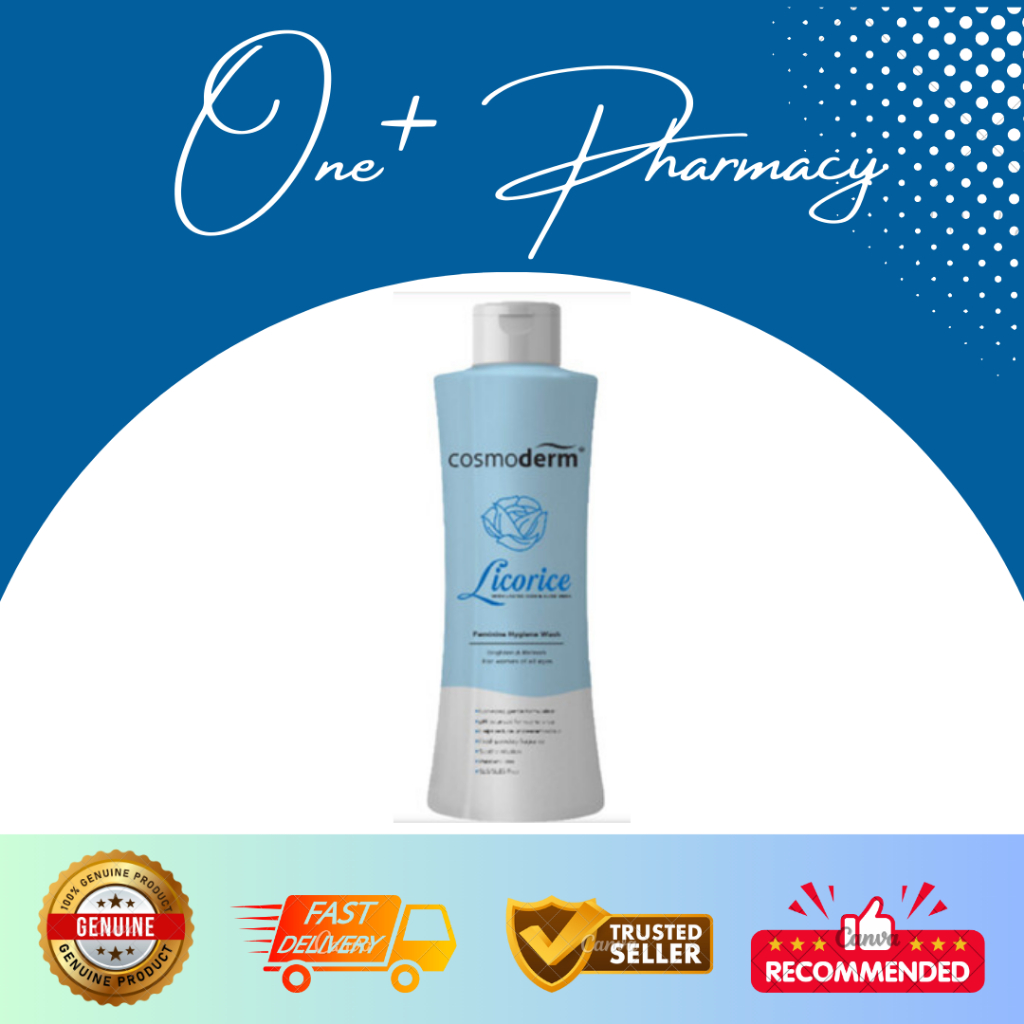 Cosmoderm licorice feminine hygiene wash 150ml | Shopee Malaysia