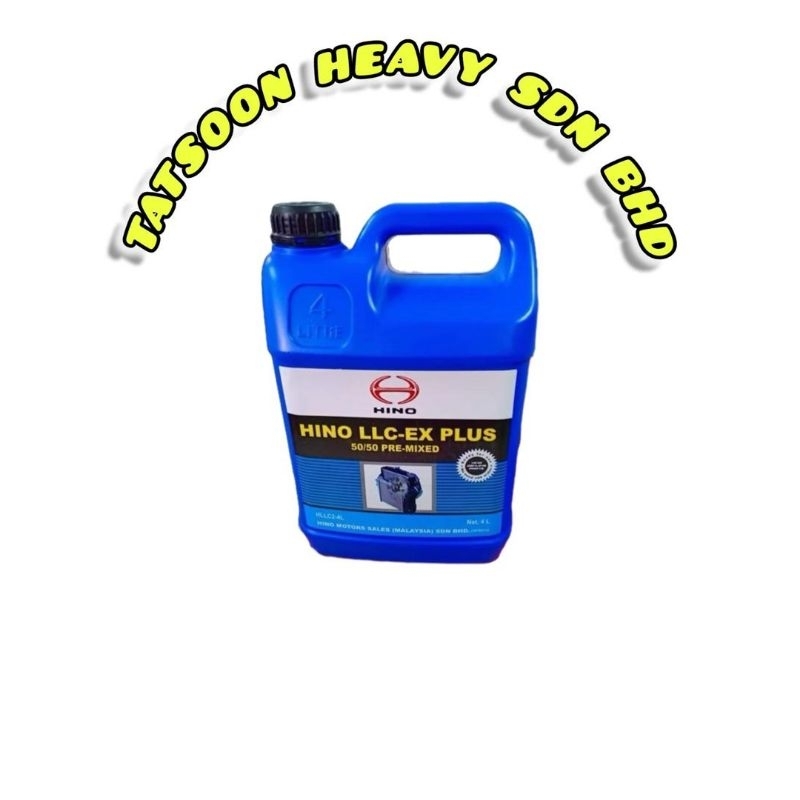 Hino Blue Coolant LLC-EX Plus 4 Liters/long life coolant/Coolant Hino ...