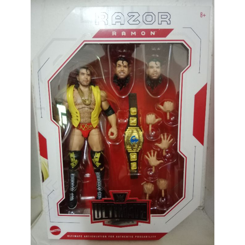 Mattel WWE Ultimate Edition Series 16 Razor Ramon Wrestling Action ...