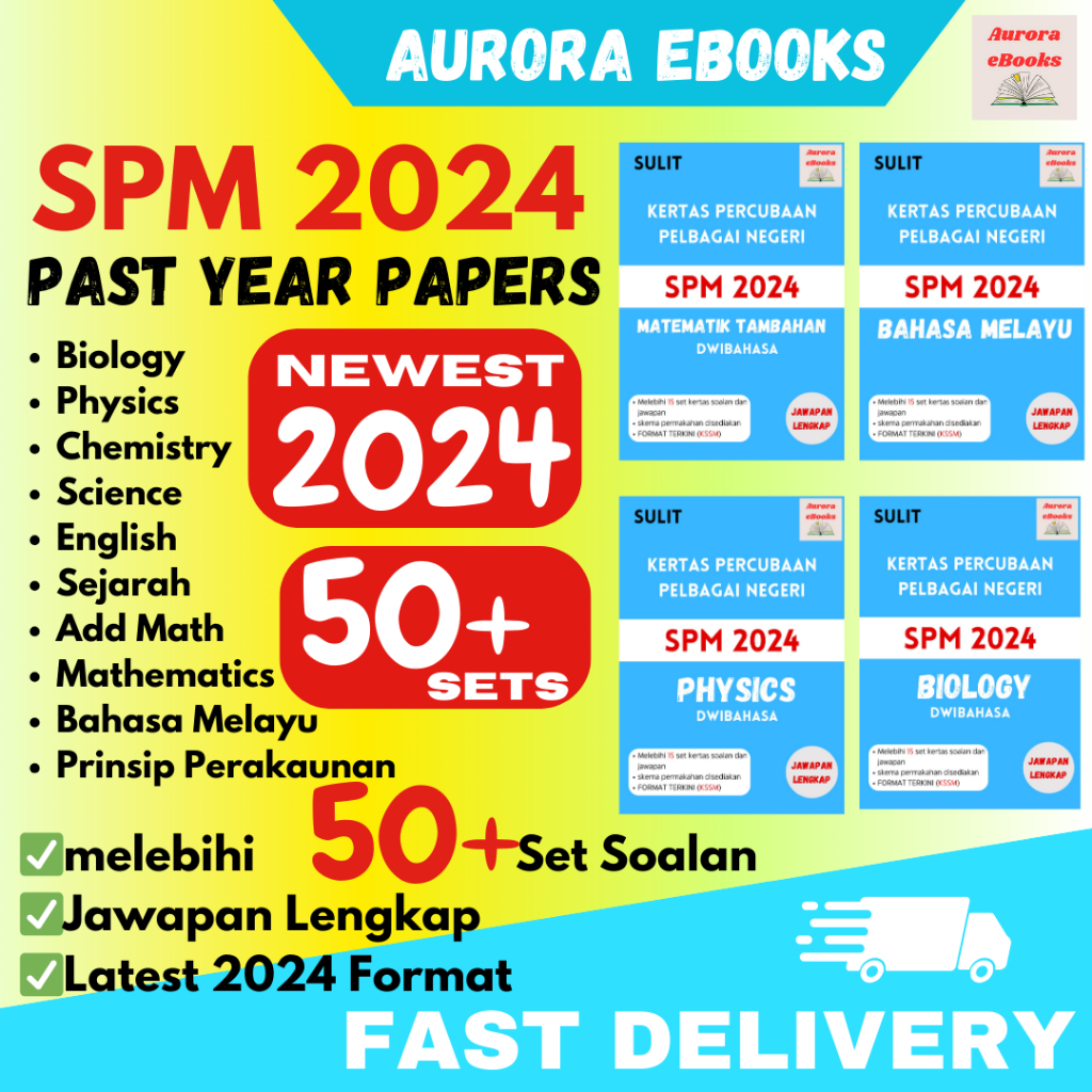[Softcopy PDF📚] SPM Past Year Question 2024 KSSM ( 50+ Sets)| Kertas ...
