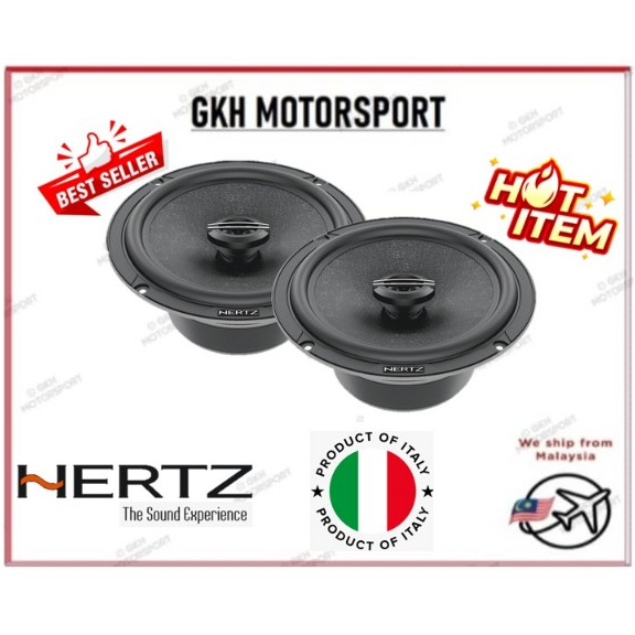 (Free Gift) Hertz Cento CX 165 6.5" Inch Inci Premium 2Way Coaxial Speaker with Tweeter Proton ...