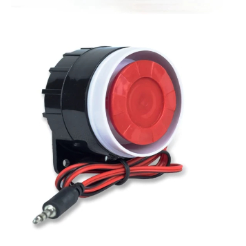 Mini Siren 120dB Alarm Horn Wired Siren for Home Security Alarm System ...