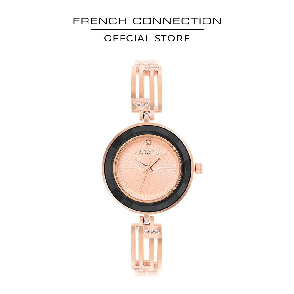 French Connection Ladies Stainless Steel Quartz Watch FCN094 | Shopee ...