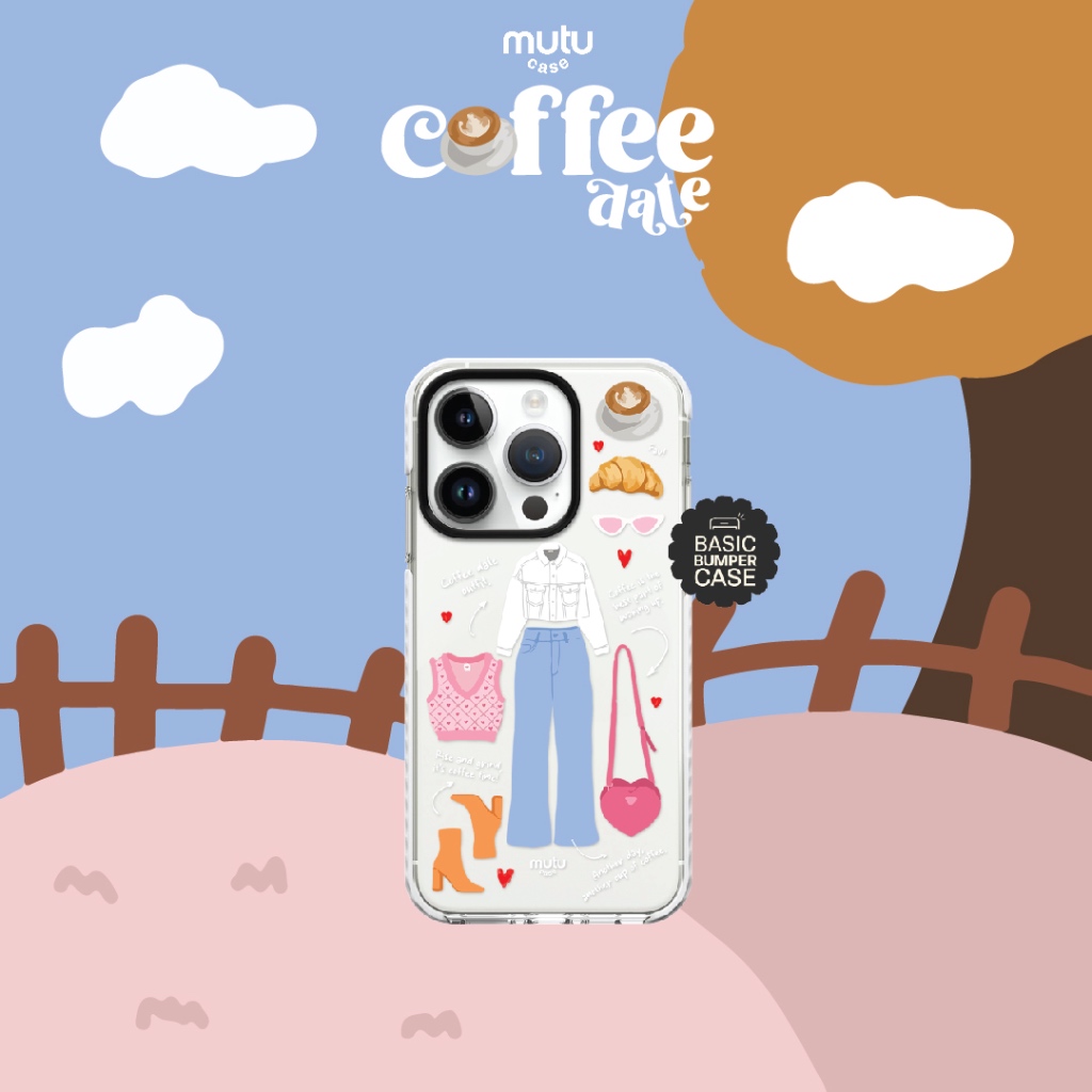 Date Outfit - Coffee Date Collection (Powered by Basic Bumper) Compatible with iP16PROMAX [Mutu ...