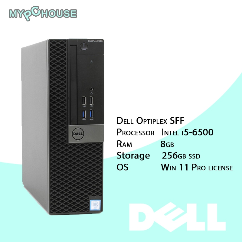 DELL optiplex SFF intel i5-6500 l 8GB RAM l Nvme 256GB SSD l Windows 11 ...