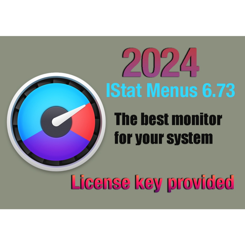 iStat Menus 6.73 for 𝗠𝗮𝗰 (Latest 2024) | Shopee Malaysia