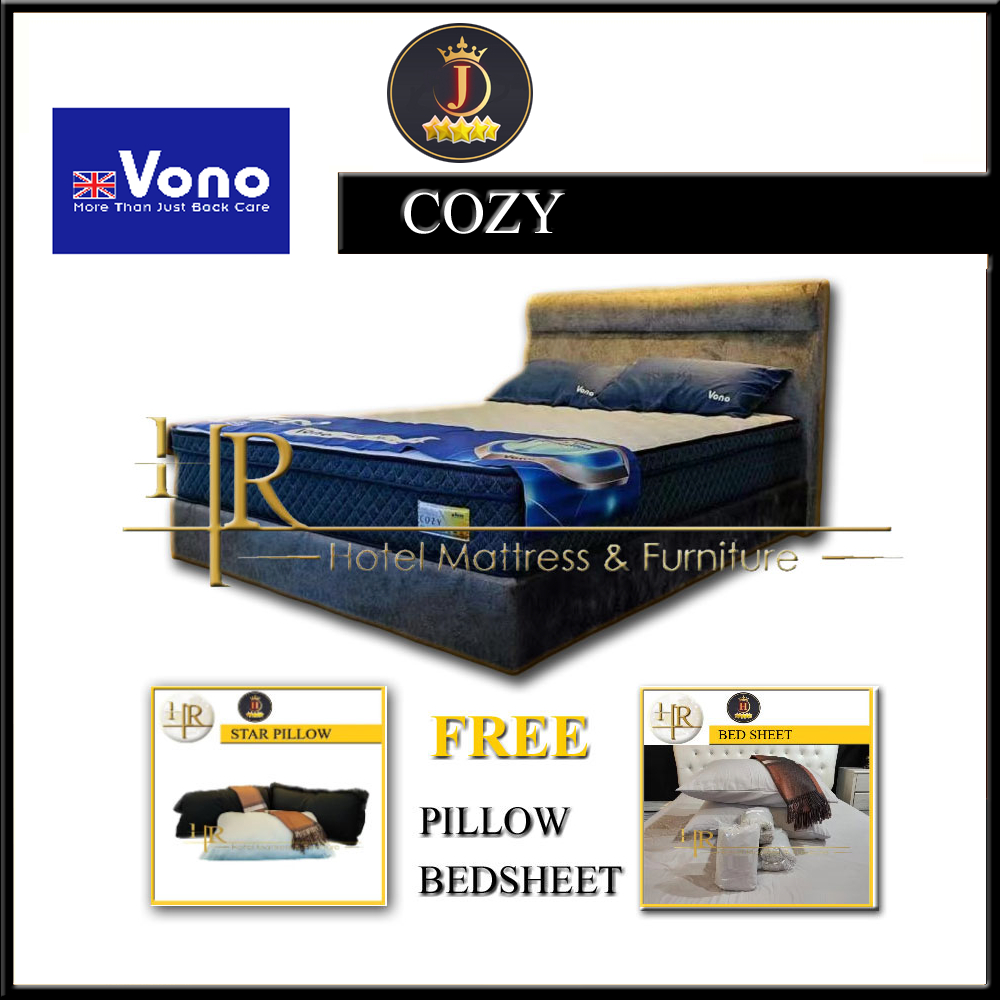 Vono Spine Cozy Orthomax Spring Freegift HR Home Delivery Malaysia ...
