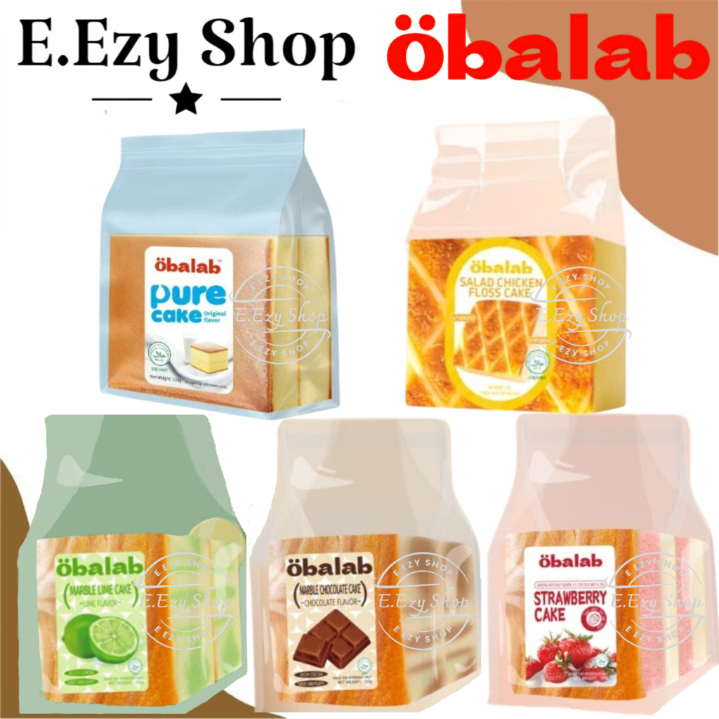OBALAB PURE CAKE MARBLE CAKE 120G | Shopee Malaysia