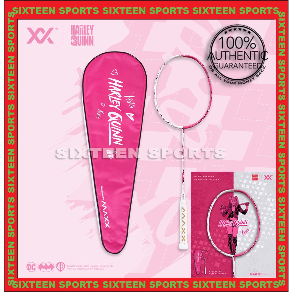 Maxx Joker X Harley Quiin Badminton Racket + Cover Only | Shopee Malaysia