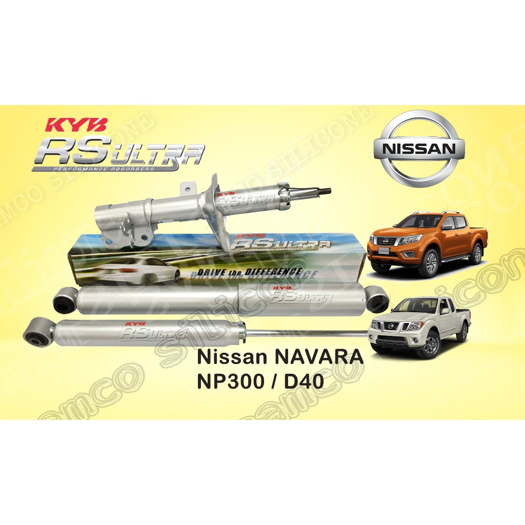 KAYABA KYB RS Ultra Nissan Navara D40 D23 NP300 4X4 Suspension GAS ...