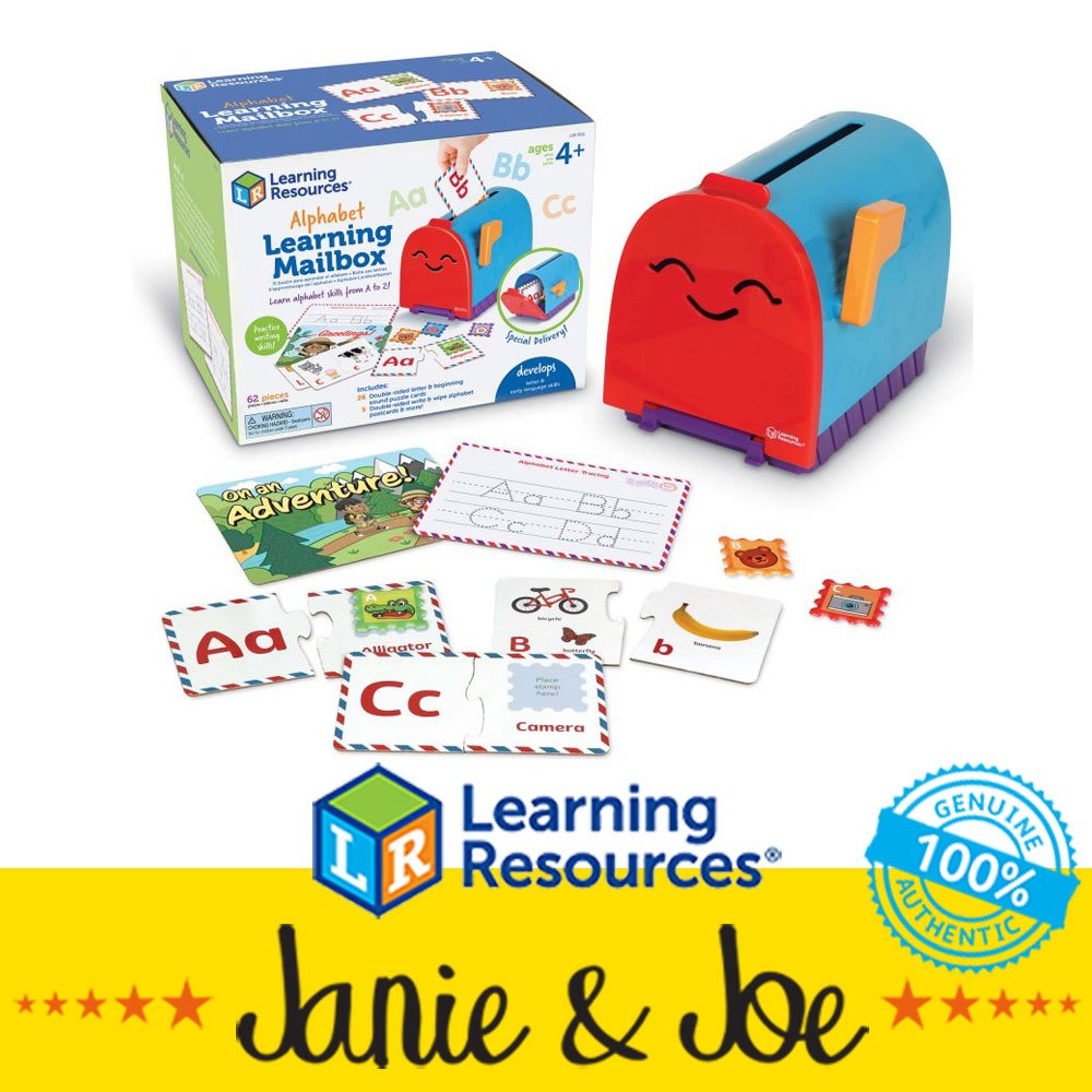 Learning Resources Alphabet Learning Mailbox | Shopee Malaysia