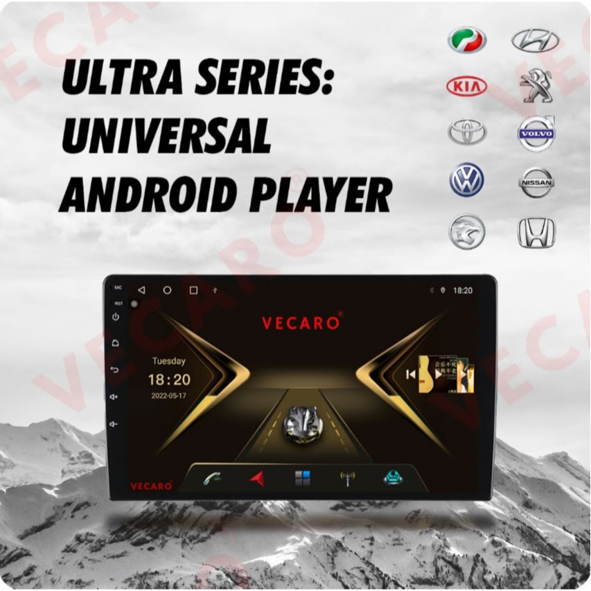VECARO CYBER SERIES [SONY LENS 360 ANDROID PLAYER] 9''/10''inch Android ...