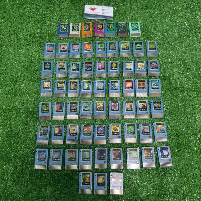 Rockman Exe Advanced Pet Battle Chips + Navi Chips (Original Takara ...