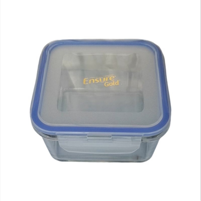 Ensure Gold Glass Square Container 900ml | Shopee Malaysia