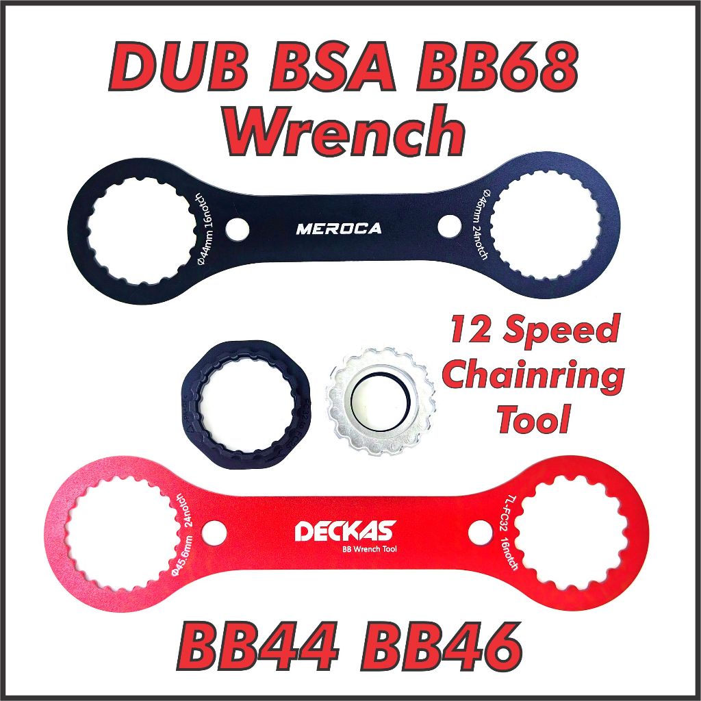 BSA BB Wrench Bottom Bracket DUB BSA Wrench BB44 BB46 Cycling MTB 12 ...