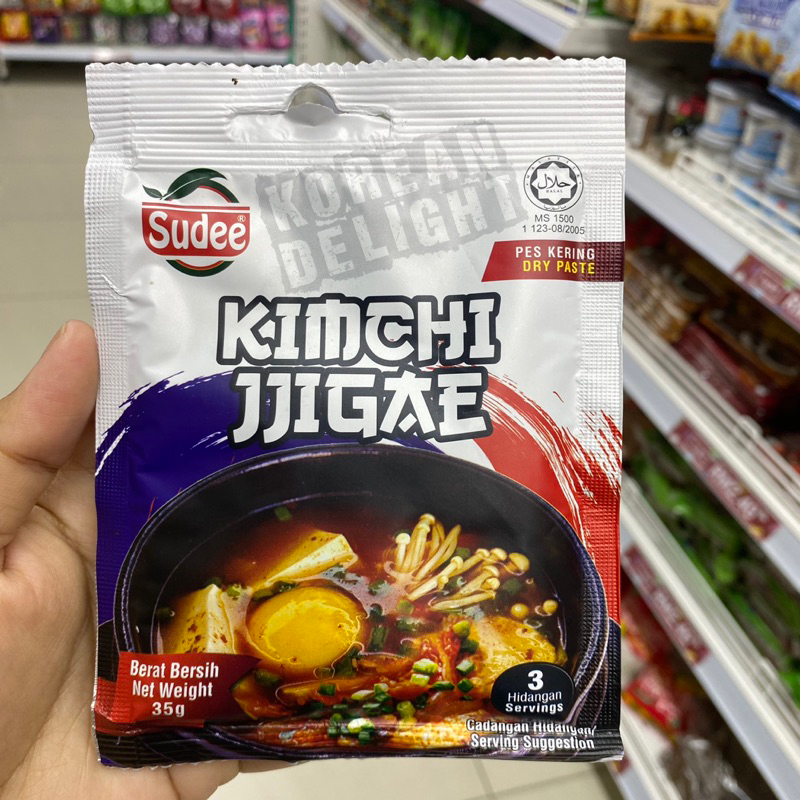 Sudee Kimchi Jjiggae Dry Paste Pes Kering 35g Ready Stock Halal ...