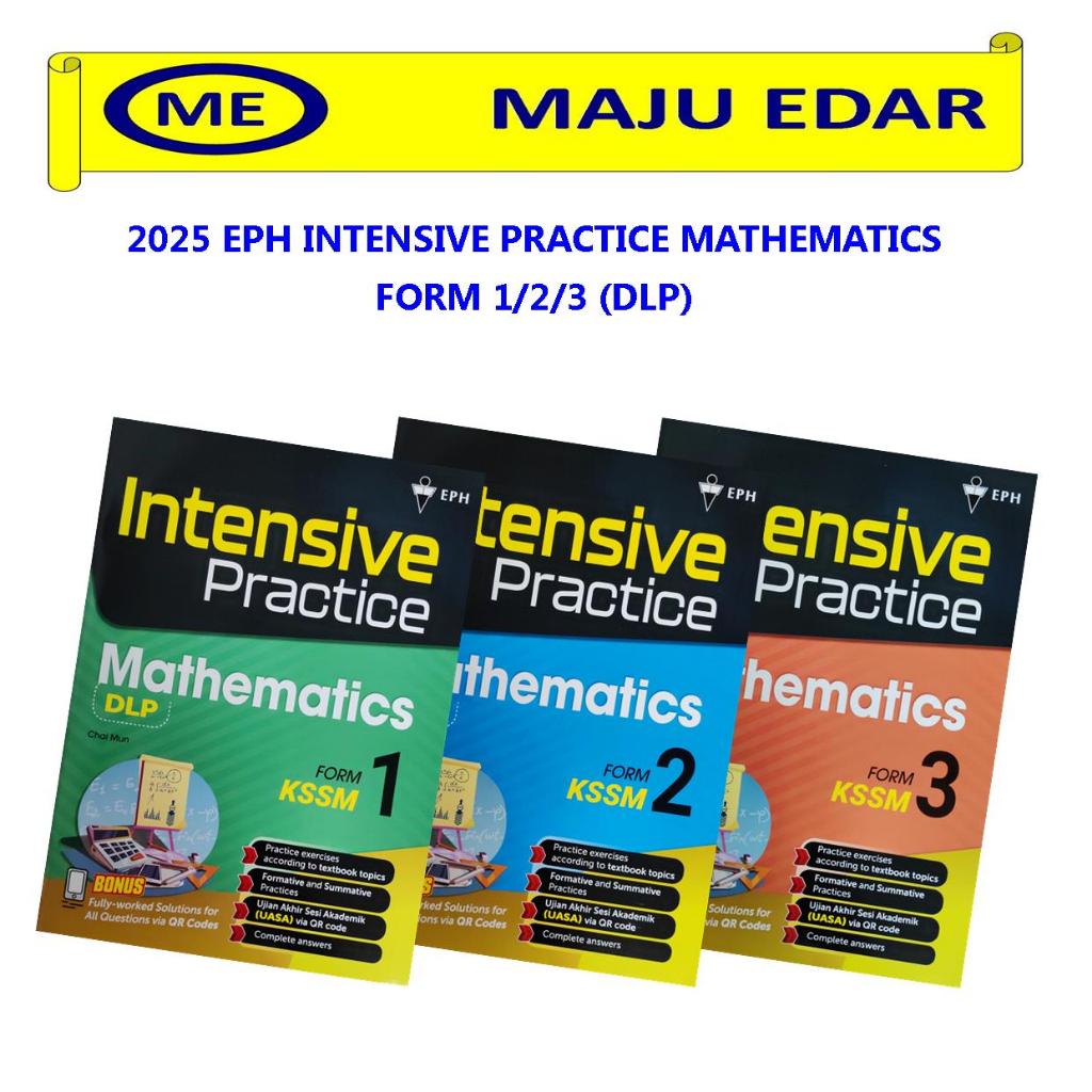 2025 EPH INTENSIVE PRACTICE MATHEMATICS DLP (ENGLISH VERSION) FORM 1/2 ...