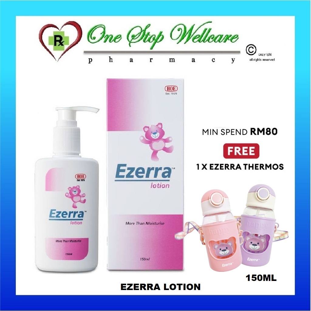 EZERRA LOTION 150ML (MORE THAN MOISTURISER) (EXP: 08/2026) | Shopee ...