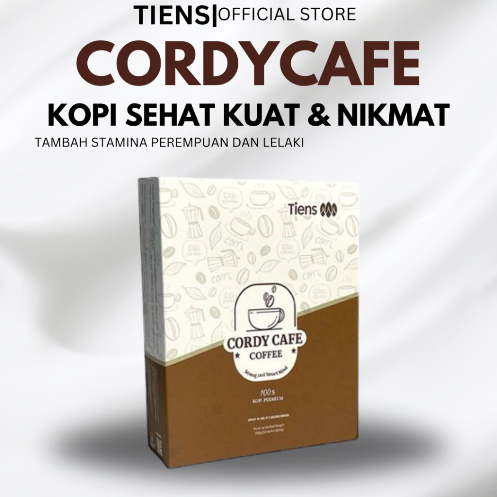Cordy Cafe Minuman Kopi Bubuk Cordyceps Kopi Kuat Tahan Lama Original ...