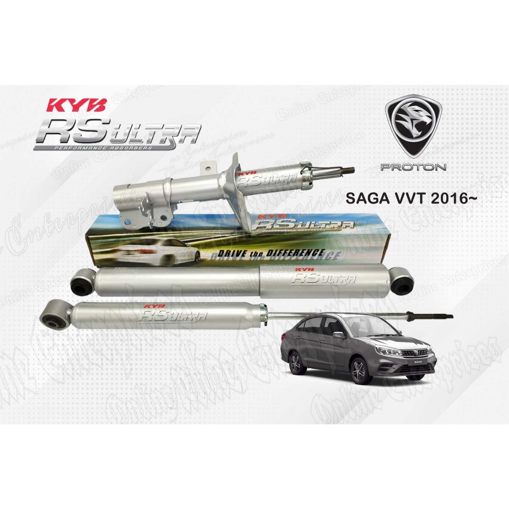 KAYABA KYB RS Ultra Proton Saga VVT 2016~ Suspension GAS HEAVY DUTY ...