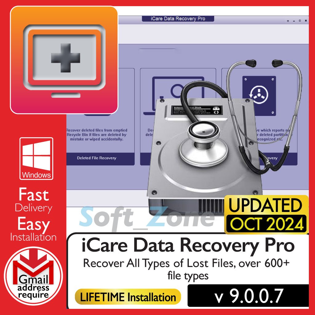 iCare Data Recovery Pro 9.0.0.7 - Recover All Types of Lost Files, over ...