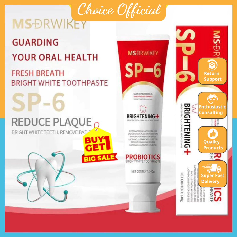 Probiotic Caries Toothpaste SP-6 Whitening Tooth Decay Repair Paste ...