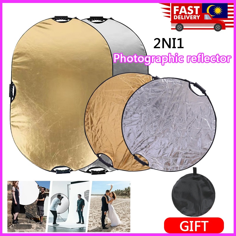 90CM 110CM 80cm 2 in 1 Photography Studio Multi Photo Collapsible Light ...