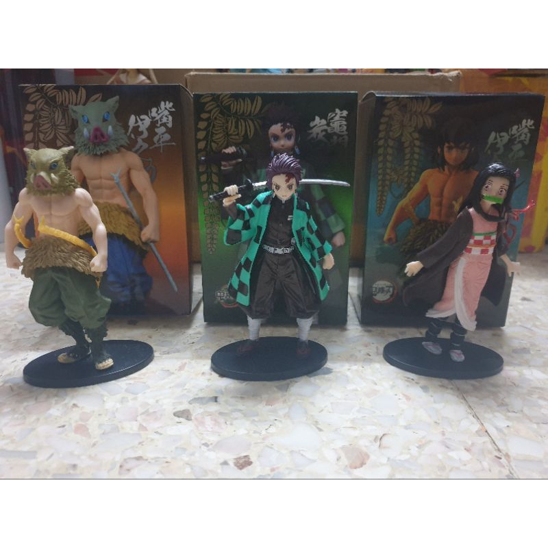 Set 3 Figures Demon Slayer (Bootleg) | Shopee Malaysia