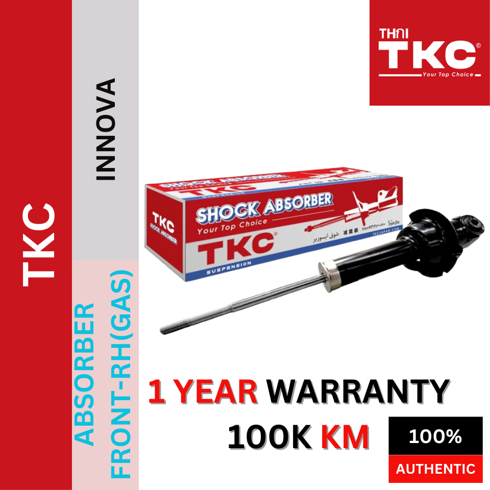 (MADE IN THAILAND) TKC SHOCK ABSORBER (FRONT/REAR) GAS - TOYOTA INNOVA ...