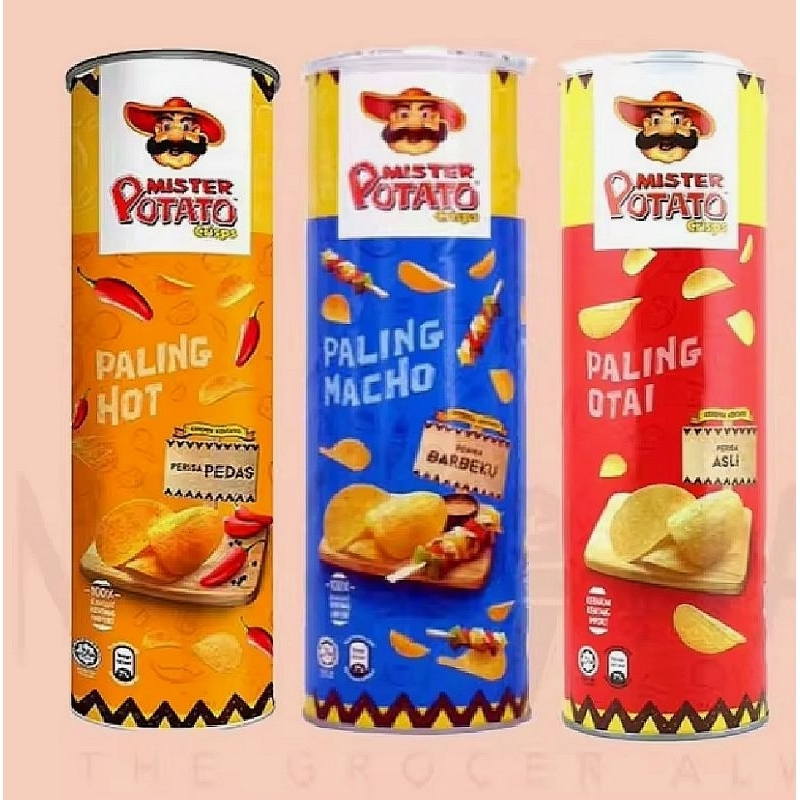 Mister Potato Crisps All Flavour | Shopee Malaysia