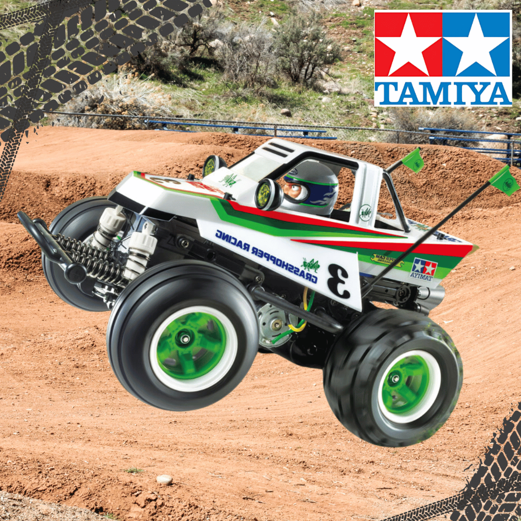 Tamiya 1/10 electric RC car series No. 662 Comical Grasshopper (WR-02CB chassis) Off-road 58662 ...