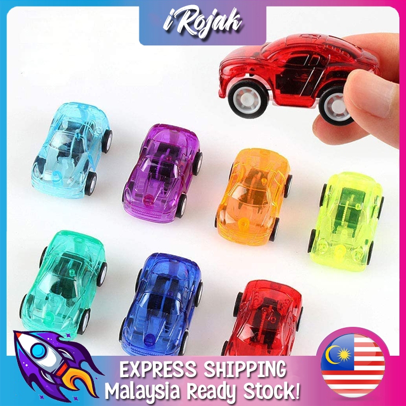 [iRojak] Mini Pull Back Car Toy Mini Toy Car Party Gift For Kids ...