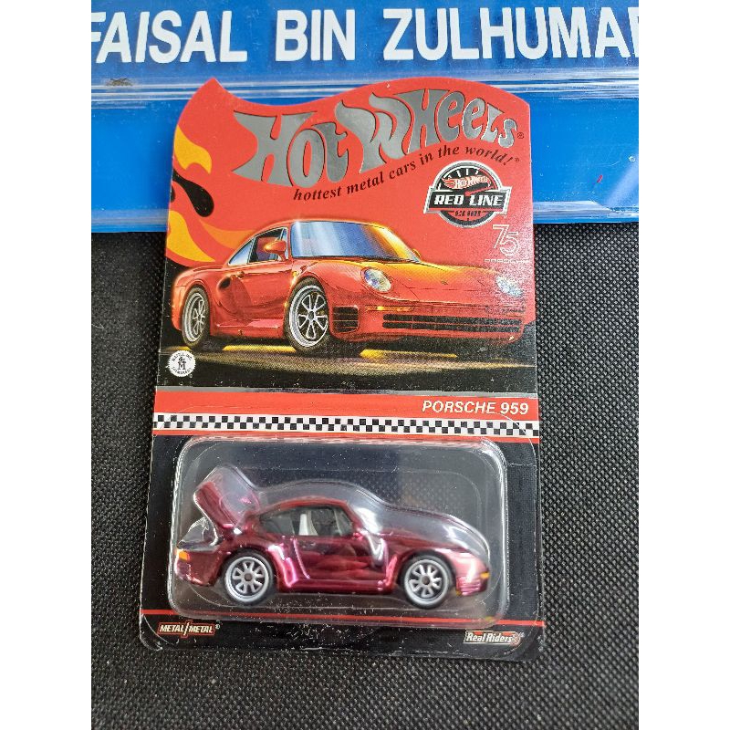 Hot Wheels Porsche 959 Red Line Club RLC Red (not perfect, may or not have issues) FZCC | Shopee ...