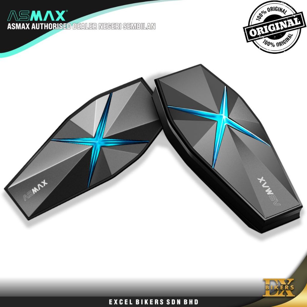 ASMAX HEADSET F1 PLUS CONVOY TALK /BLUETOOTH /ASMAX INTERCOM F1 PLUS ...